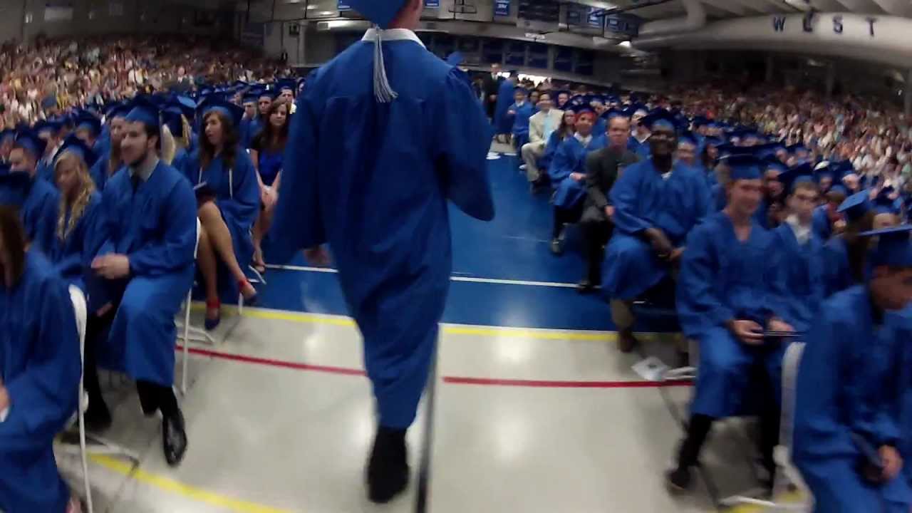 Class of 2012 Graduation (GoPro) POV - Waukesha West High School