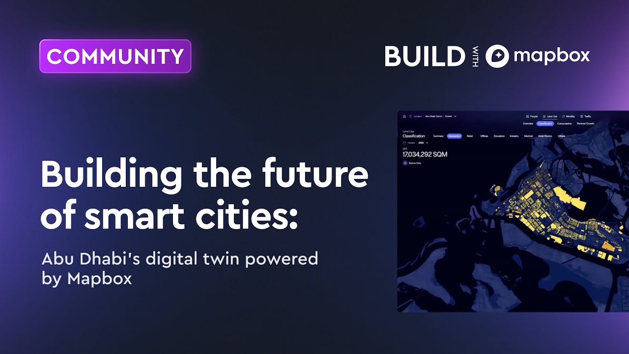 Building the future of smart cities: Abu Dhabi’s digital twin powered by Mapbox, by Pixonal