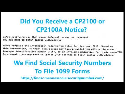 Publication 1281 | Did you receive a CP2100 or CP2100a notice from the IRS.