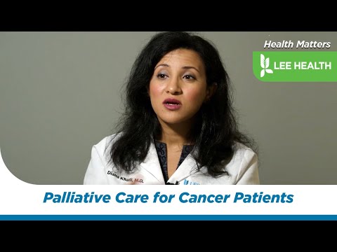 Palliative Care for Cancer Patients