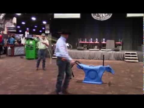 Rope Smart Roping Dummy Demo with John McCarthy - NRS at the 2013 NFR