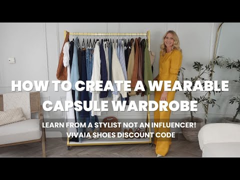CREATE A SPRING CAPSULE WARDROBE THE RIGHT WAY! LEARN FROM A STYLIST. VIVAIA SHOES DISCOUNT CODE