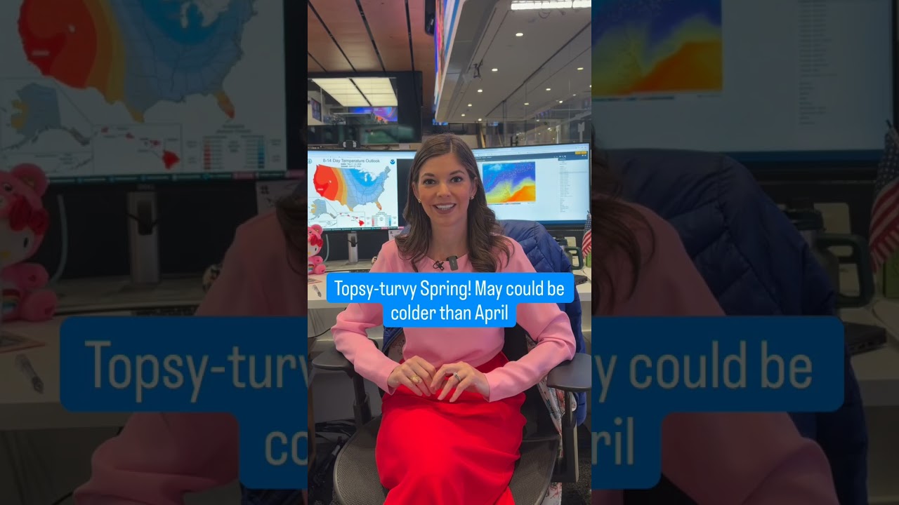 Topsy-turvy Spring? May could be colder than April | NBC4 Washington