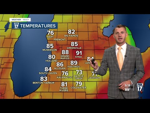 Tuesday Evening Forecast: Heat is done, storm chances remain