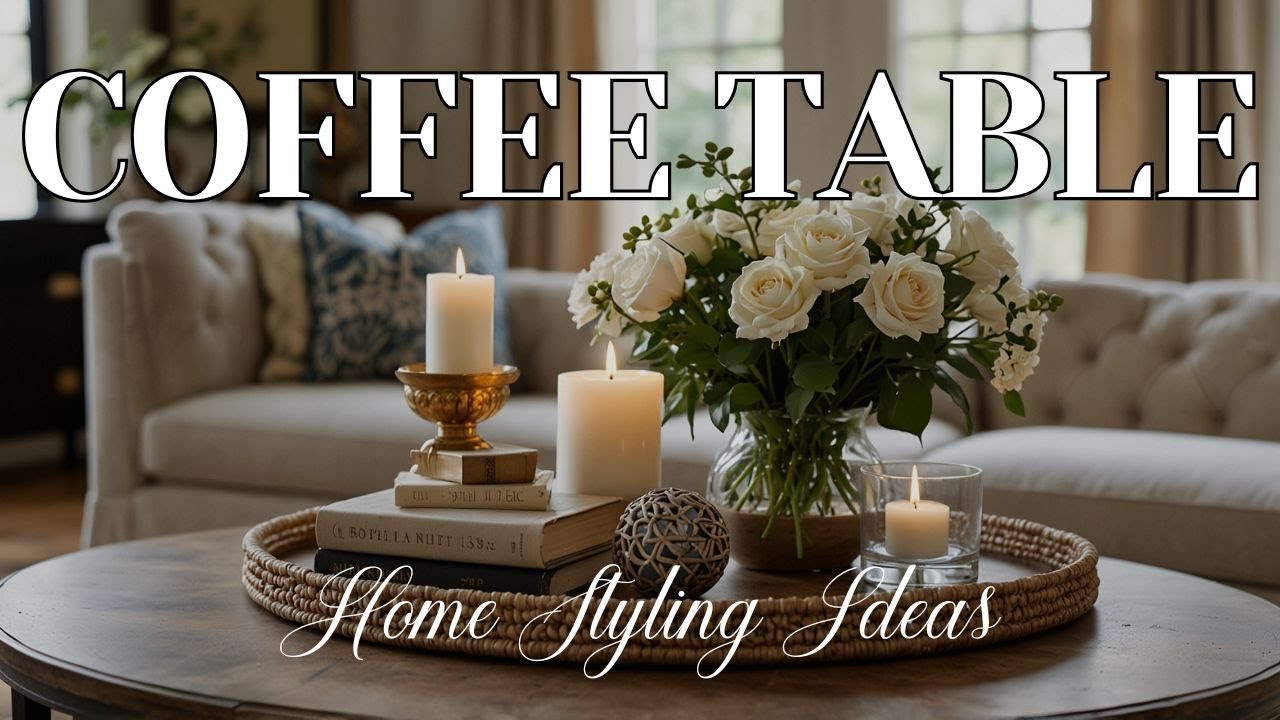 Stunning Coffee Table Decor Ideas | Transform Your Living Room in Style