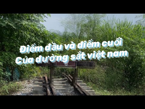 Điểm đầu và điểm cuối của đường sắt việt nam #howdotheydoit #howitsmade #duongsatvietnam #short