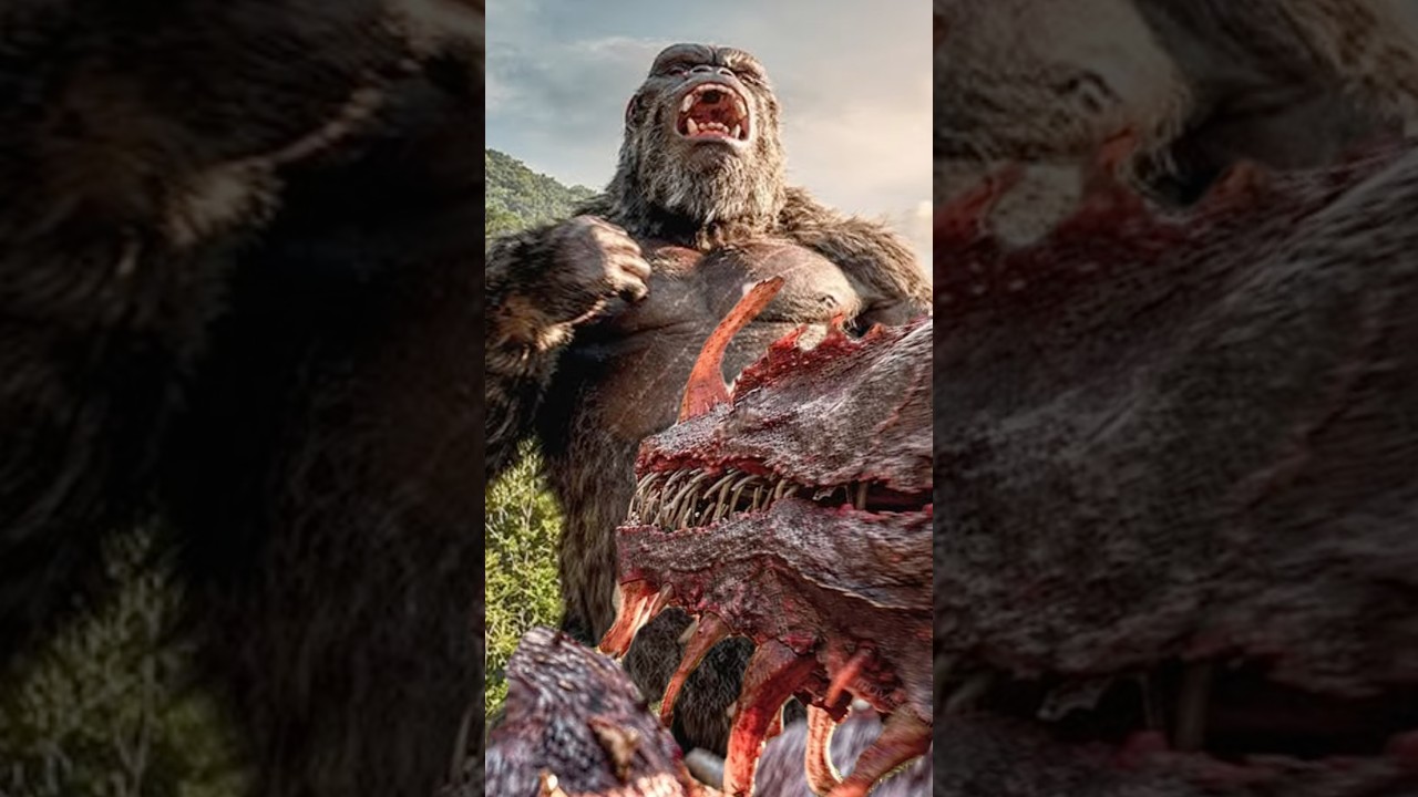 Why Did Humans Force Titan X to Fight King Kong?  #godzilla #movies #kong #titanx