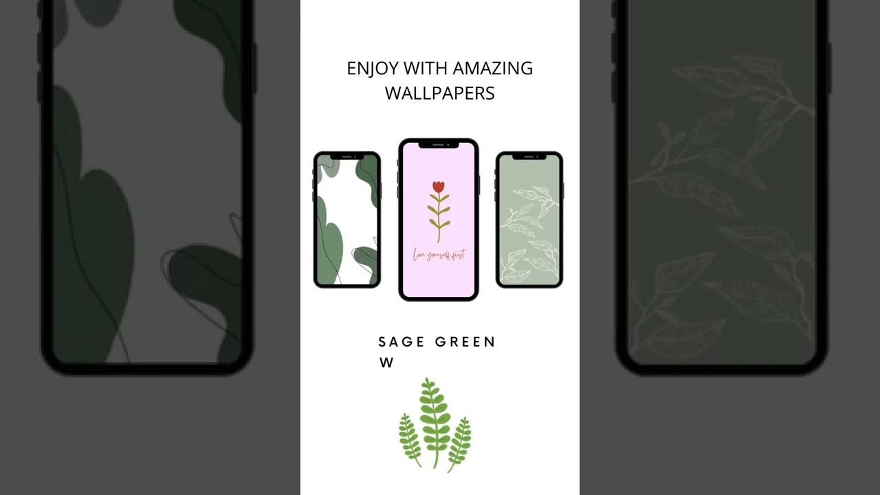 SAGE GREEN WALLPAPERS