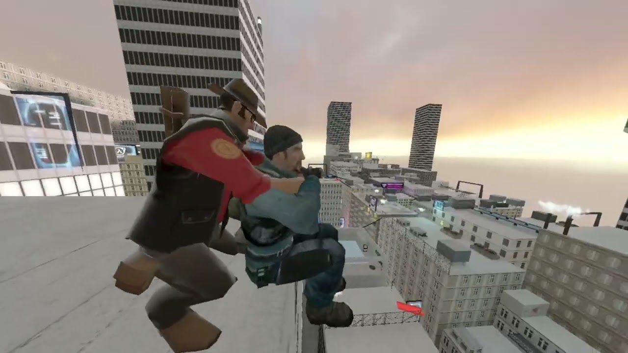 (SFM) Parkour Animation 9 Continue