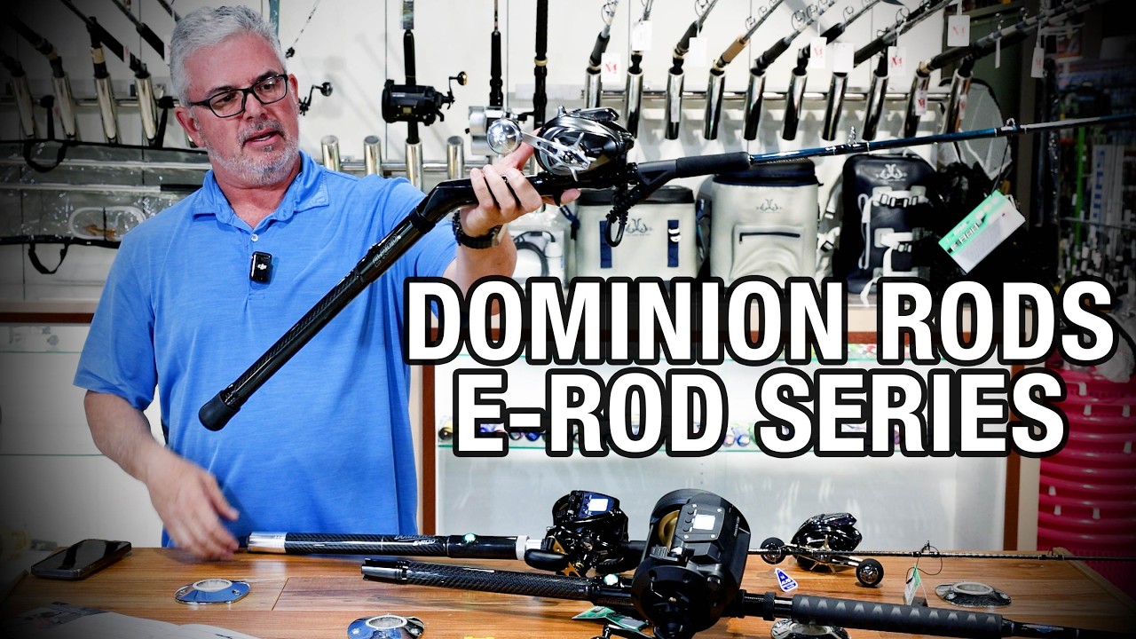 Dominion Rods E-Rod Series | New at Melton Tackle