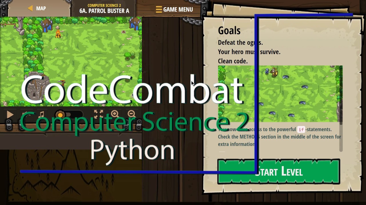 CodeCombat Level 6A Python Computer Science 2 Tutorial with Answers