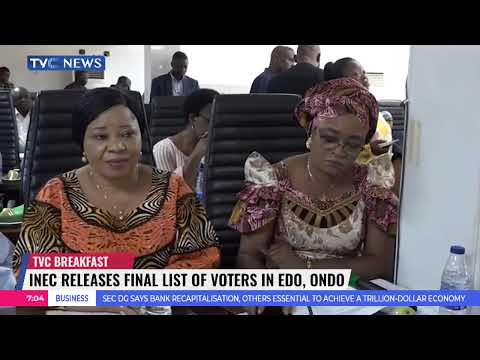 INEC Releases Final List Of Voters In Edo, Ondo