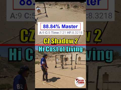 88% Master run on USPSA Classifier CM 19-04 "Hi Cost of Living" with CZ Shadow 2 #callofduty
