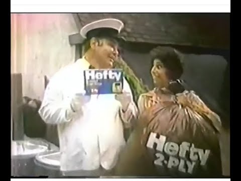 Hefty Trash Bags Commercial (Jonathan Winters, 1978)