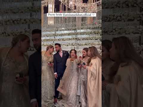 Arisha Razi Khan Walima Beautiful video #ytshorts