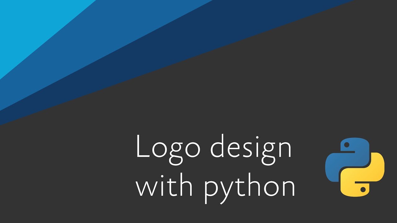 Logo design in python | logo creation | Uishaper