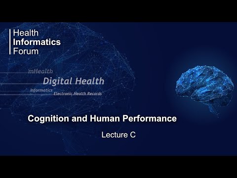 Cognition and Human Performance, Lecture C