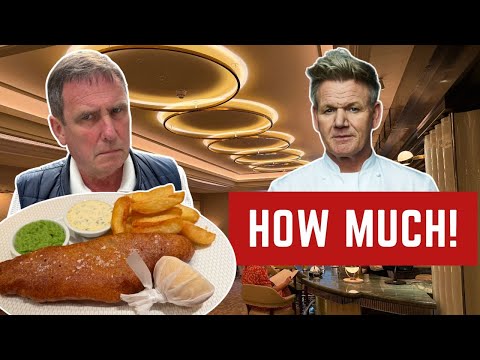 Gary Eats: Fish and Chips by Gordon Ramsay | River Restaurant at The Savoy, London | Recommended ...