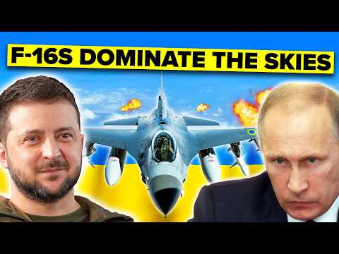 F-16s UNLEASHED Over Ukraine... Russia is FURIOUS