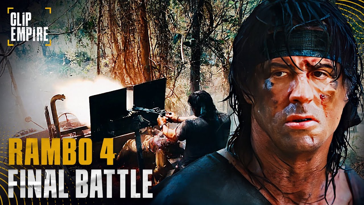 Rambo Saves The Mercenaries (Final Battle) | Rambo