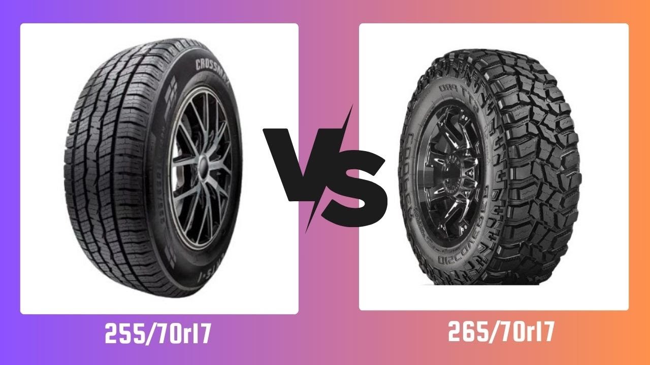 Tire Size 255/70r17 vs 265/70r17