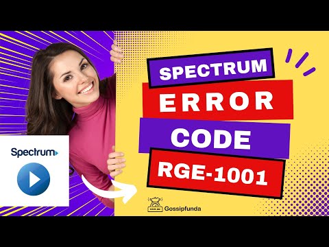 Spectrum error code rge-1001
