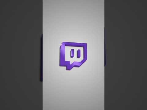 Twitch 3D Logo Reveal Animation | After Effects | 2025 | #shorts