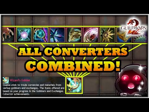 Wizard's Gobbler: All GW2 Converters in ONE Item! - A Guild Wars 2 Guide