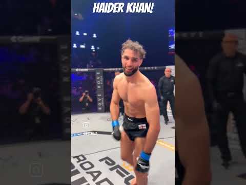 PFL MMA HAIDER KHAN PFL DEBUT | #PFL #DEBUT #SPORTS #MMA #DUBAI #FIGHTER #CAGEFIGHT #WINNER