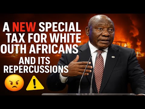 They’re Coming for White S.African's Wallets 🇿🇦 | Land Seizures, Tax Hikes & The Imminent Boycott