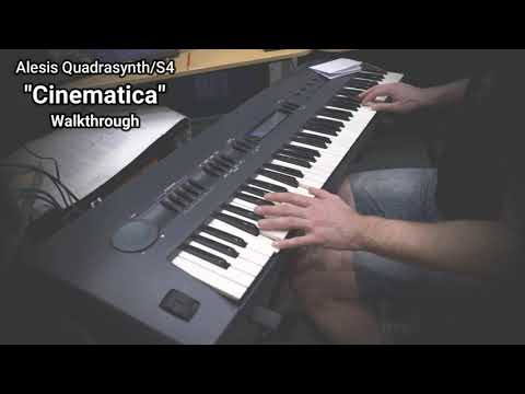 Alesis S4 Quadrasynth 64 voice sound module synthesizer MIDI | Reverb