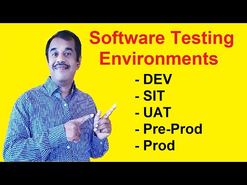 software testing environment in software industry or IT industry( DEV / SIT /  UAT /Pre-Prod)- Prod