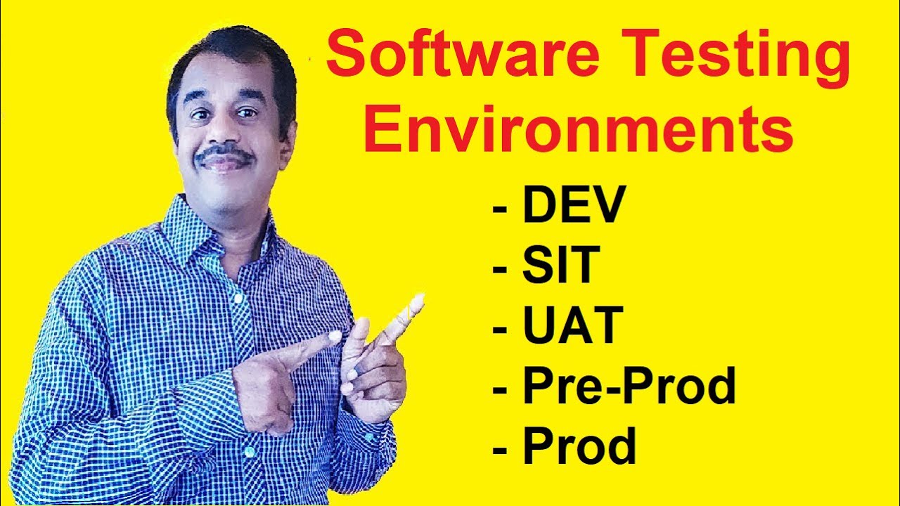 software testing environment in software industry or IT industry( DEV / SIT /  UAT /Pre-Prod)- Prod