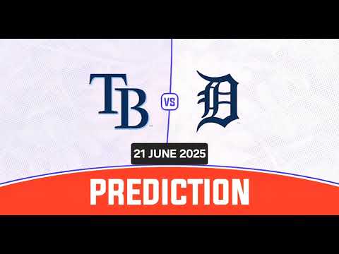 Tampa Bay Rays VS Detroit Tigers | Baseball Prediction