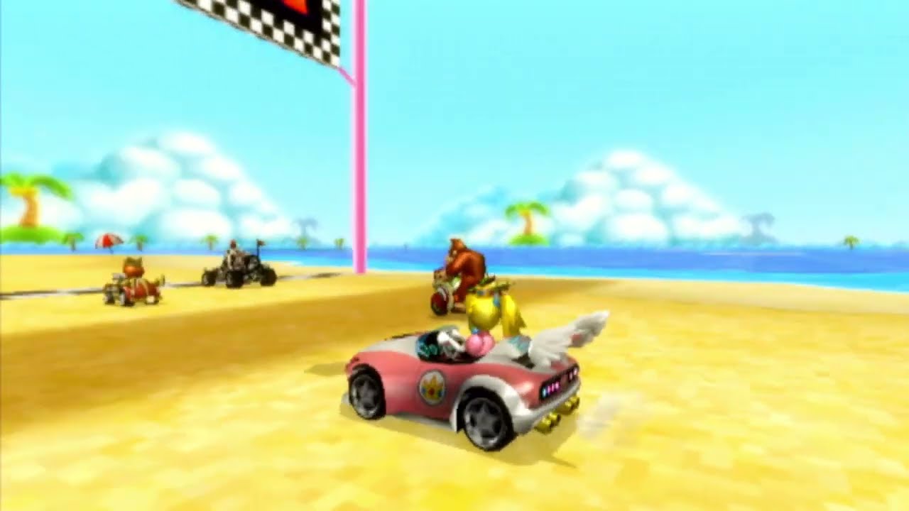 Mario Kart Wii Gameplay – Mirror Peach WildWing Banana #6938