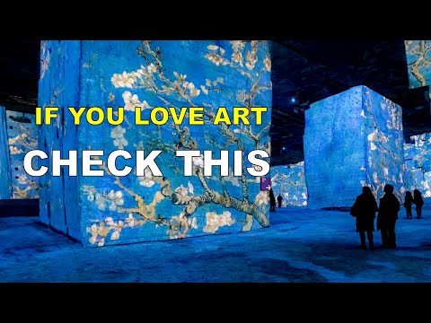 Amazing Art Show in France | Carrières des Lumières