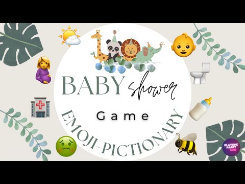 Emoji Pictionary: Guess the Baby Shower Phrases!