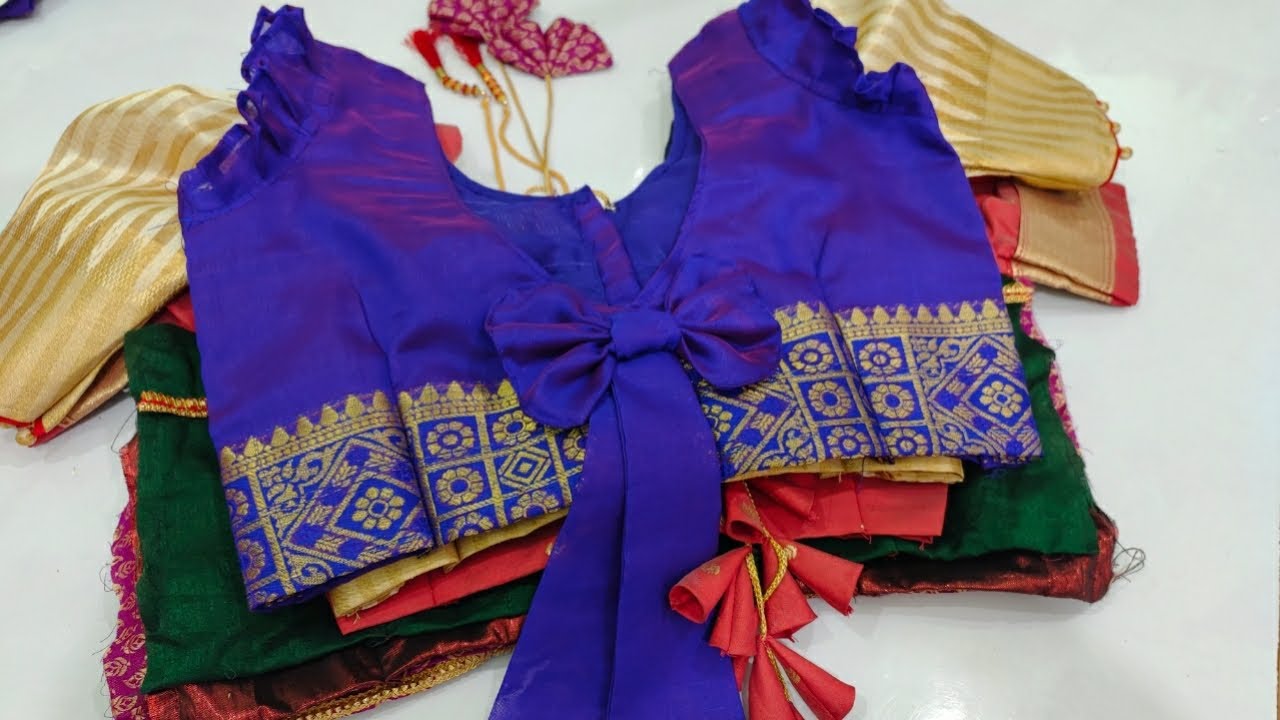 Latest New Stunning Designer Blouse Design Poster Images - Blouse Designs