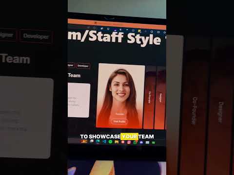 Added a custom team members section to my portfolio for client inspiration. #webdesign #elementor
