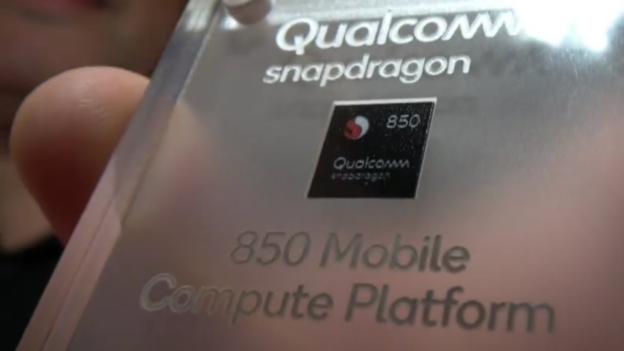 Qualcomm Snapdragon 850 for Windows 10 Laptops