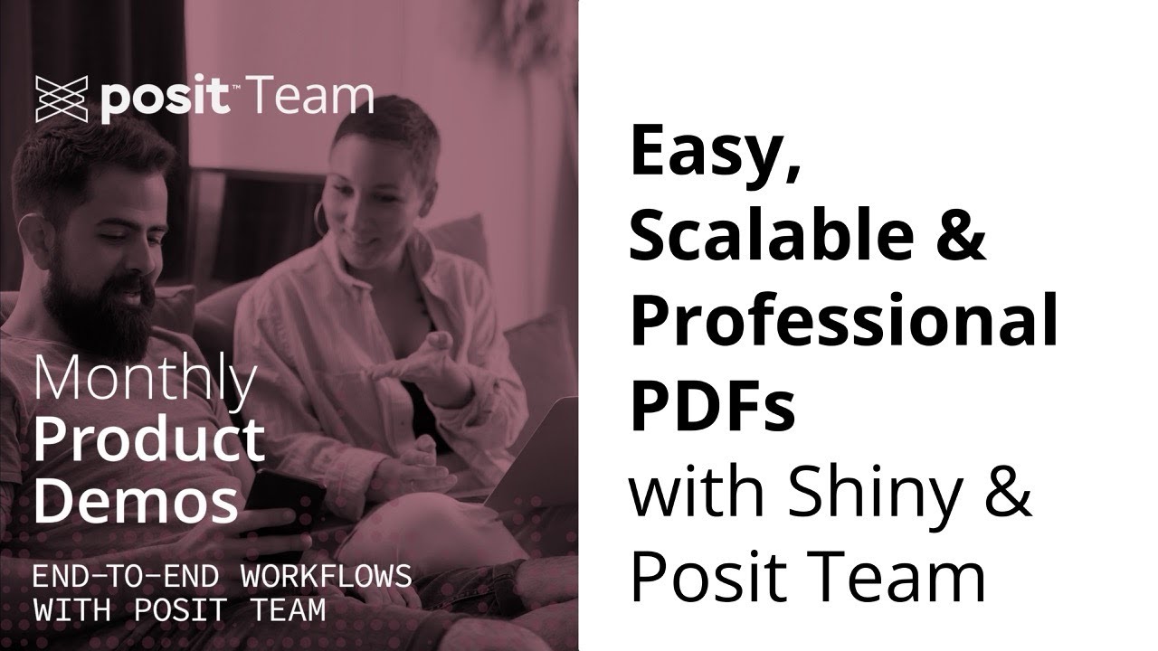 PDF Palooza 🎉 Save time with dynamic PDFs powered by Quarto, Shiny & Posit