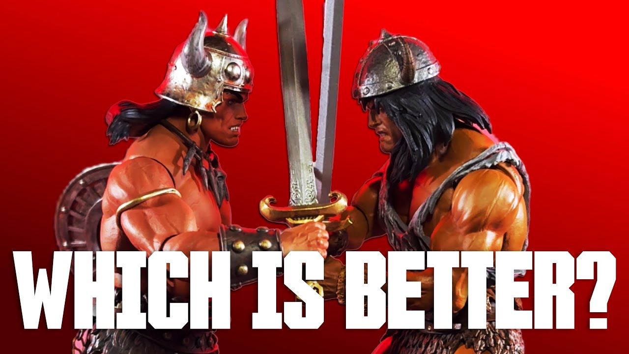Which Conan Action Figure Is The Best In Life? | Heroic Signatures Conan The Barbarian Review
