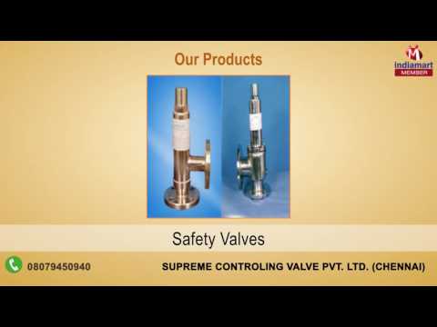 Supreme Controling Valve Private Limited - Manufacturer of Control ...