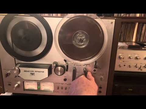 Akai reel to reel tape recorder GX-4000DB Dolby 1/4" | Reverb