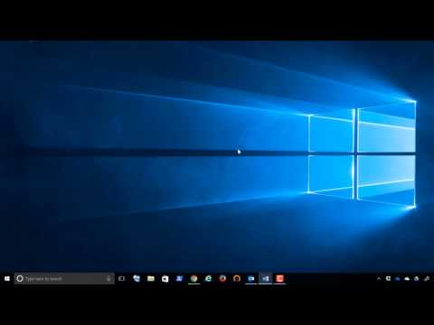Opening Microsoft Word 2016 and Saving a Document