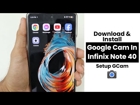 Download & Install Google Cam in Infinix Note 40 | Setup Gcam