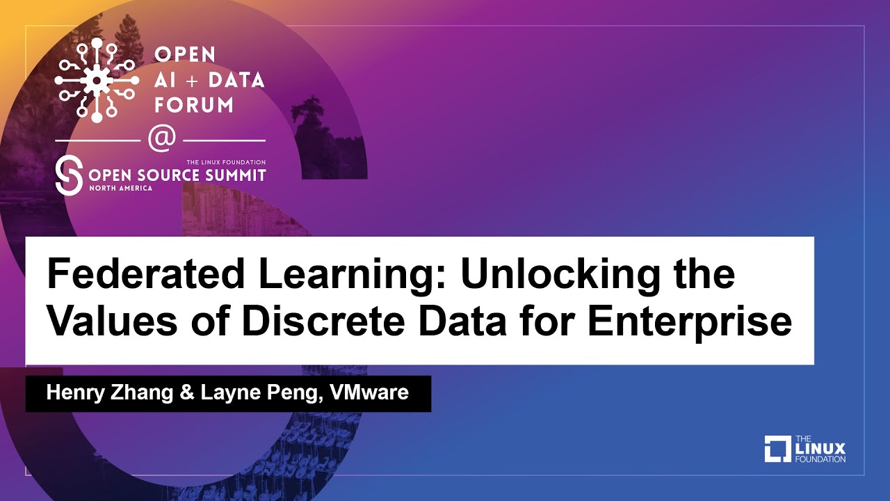 Federated Learning: Unlocking the Values of Discrete Data for Enterprise - Henry Zhang & Layne Peng