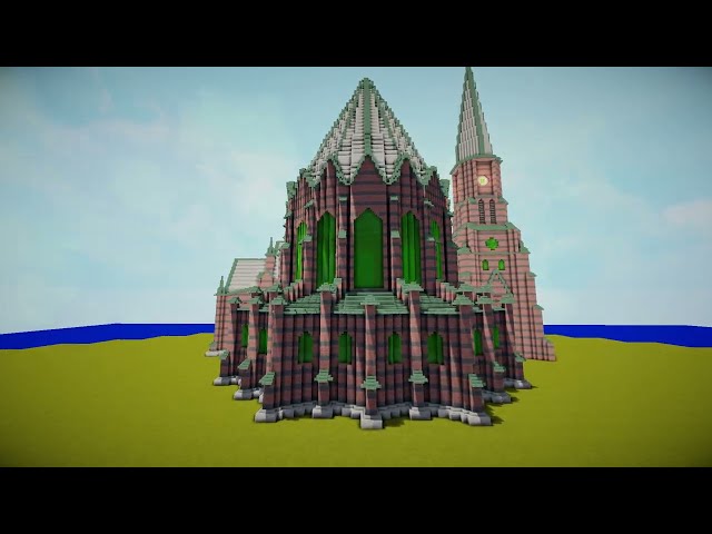 Oscar fredriks - inspired cathedral (WIP) Minecraft Map