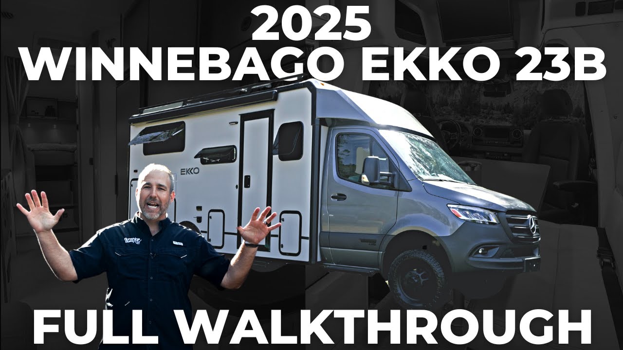 2025 Winnebago Ekko Sprinter 23B AWD Class C RV - Includes Onboard Generator! **FULL WALKTHROUGH**