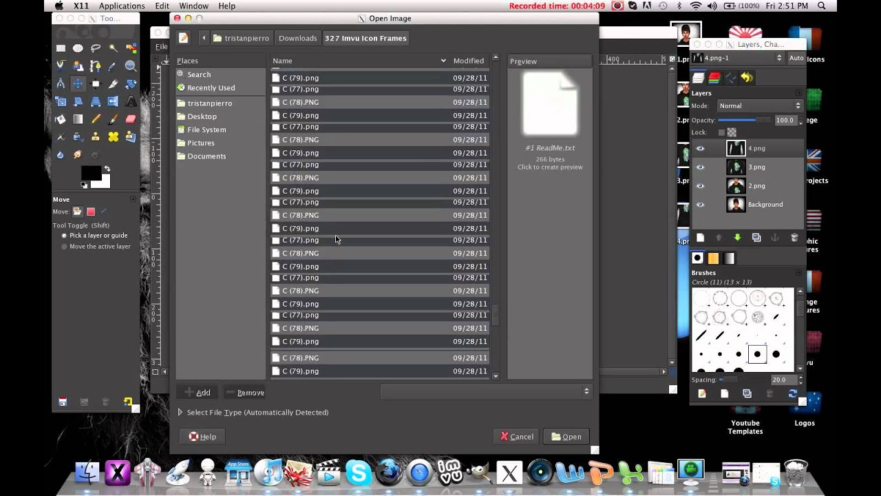 Gimp Tutorial - Imvu - Animated Icon